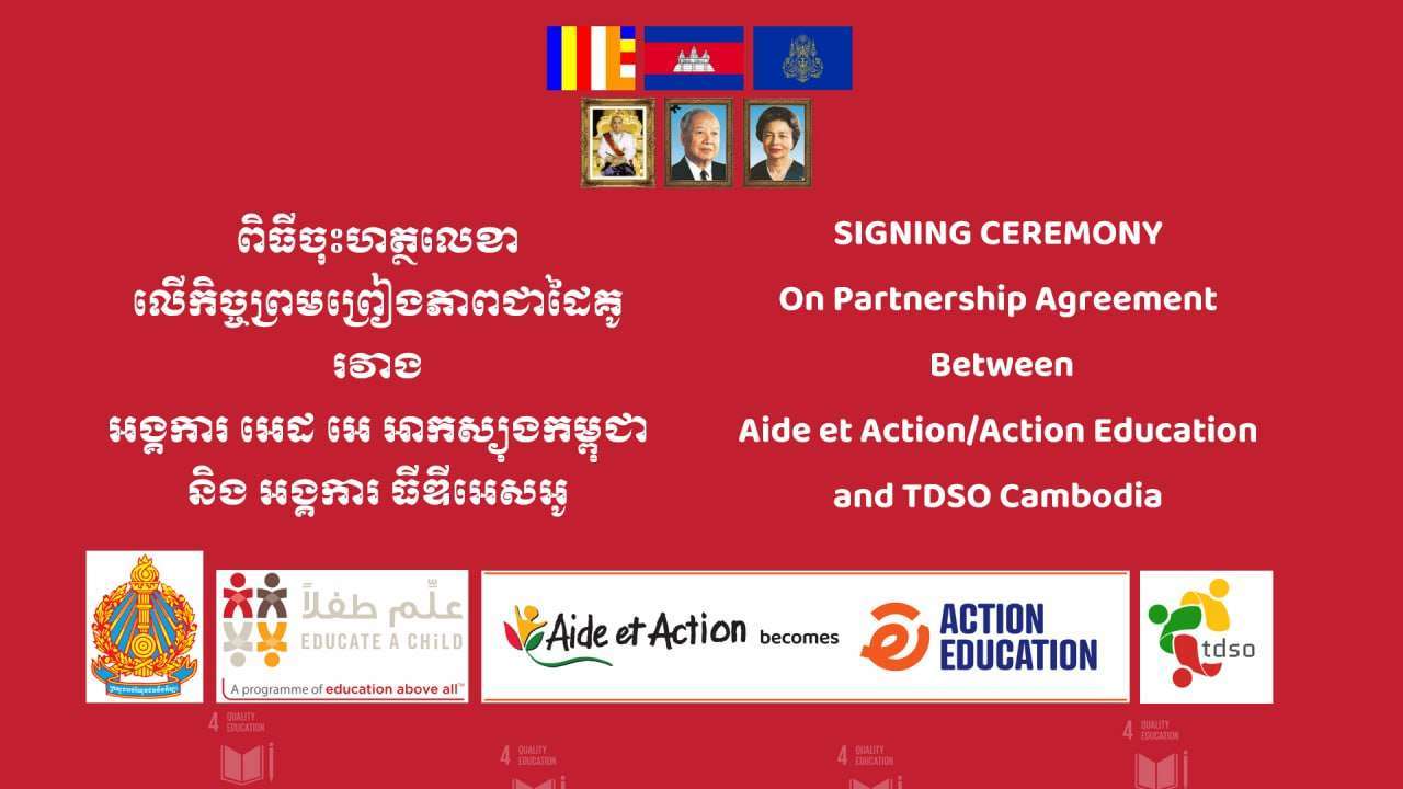Collaboration with Action Education signed – TDSO