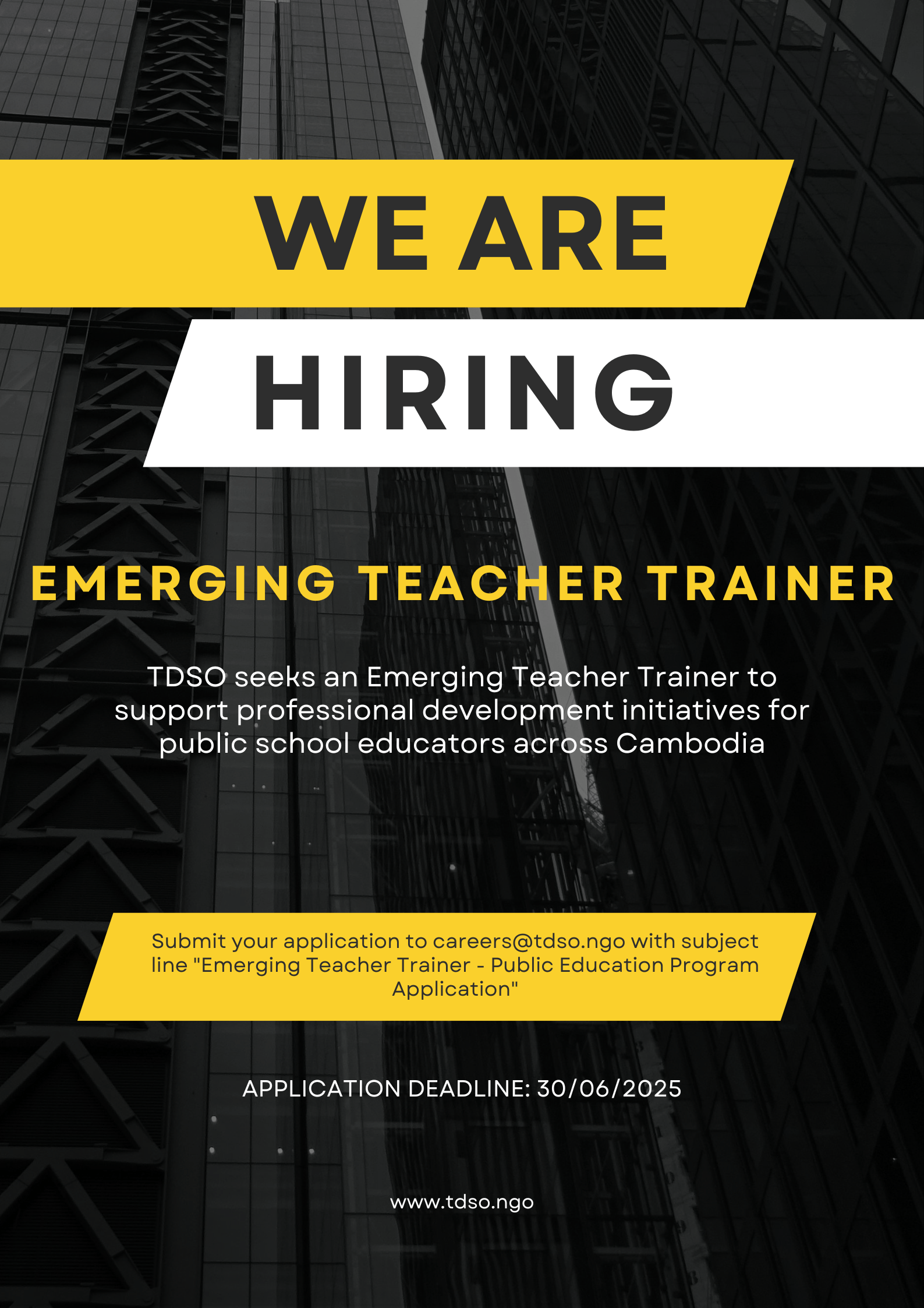 📣 Join Us to Strengthen Cambodia’s Public Education System – Apply Now ...